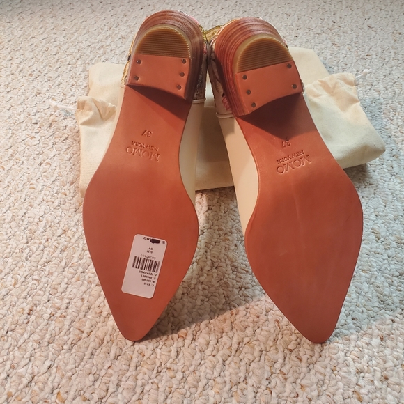 Anthropologie | Shoes | Momo New York Embroidered Western Boots X Bhldn ...